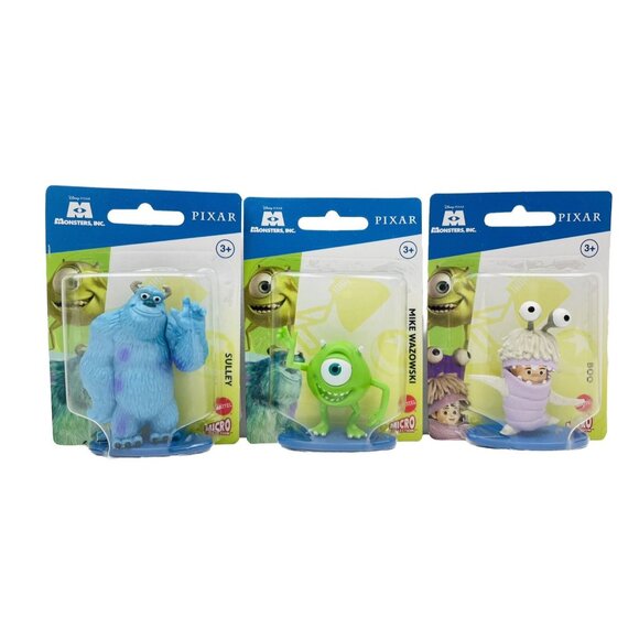 Pixar | Toys | Disney Pixar Monsters Inc Micro Collection Mike Sulley ...